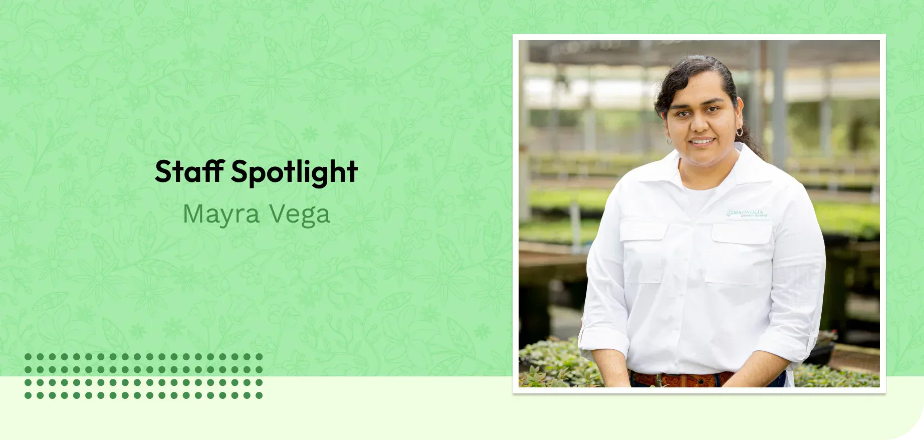 Staff Spotlight - Mayra Vega – MGN Liners